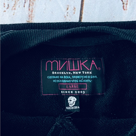 Mishka | Shirts | Vintage Mishka Nyc Mnwka Sweatshirt Death Adders Gold ...